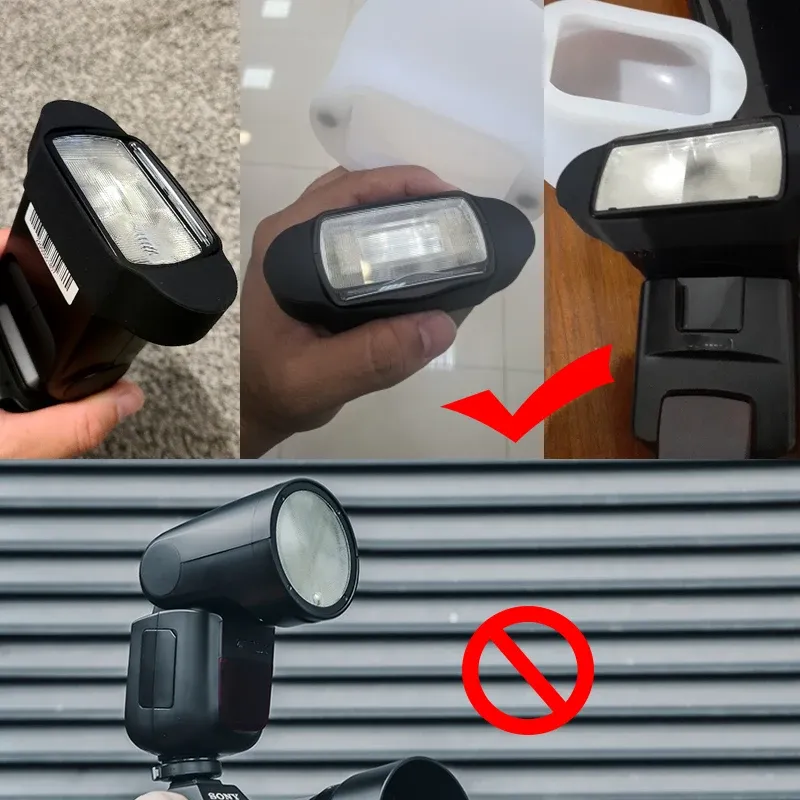 Camera Flash Light Diffuser: Magnetic Flash Modifier For Photography ...