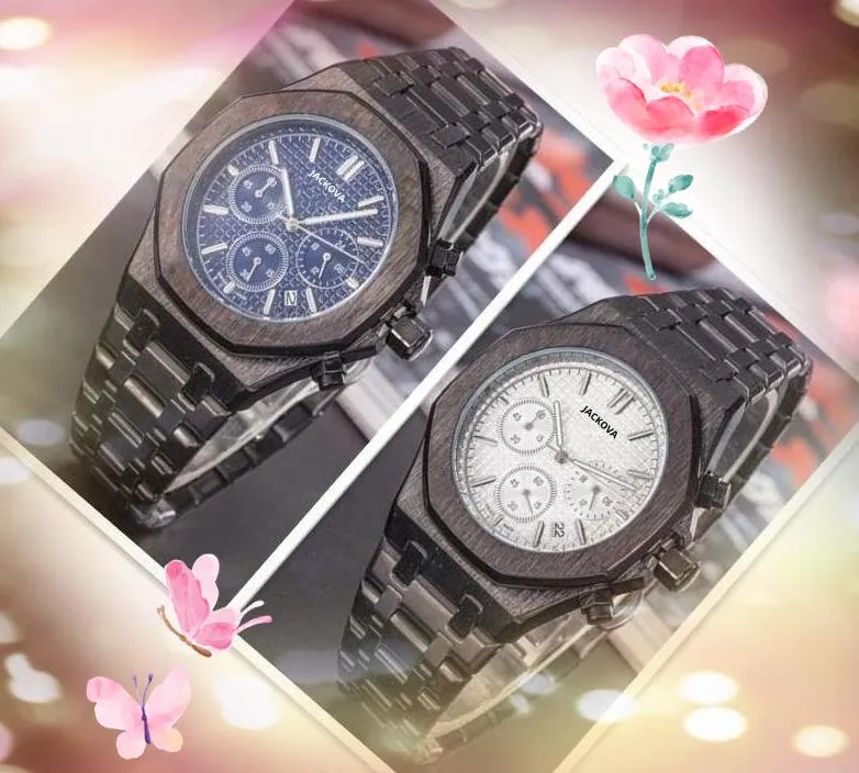 Swiss Chain Mens Stainless Steel Stopwatch With Super Quartz Movement ...