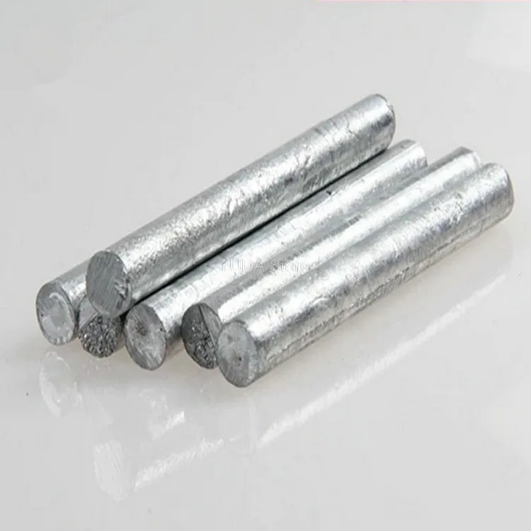 5% High Purity Zinc Metal Rod, Round Bar Anode, Electroplating ...