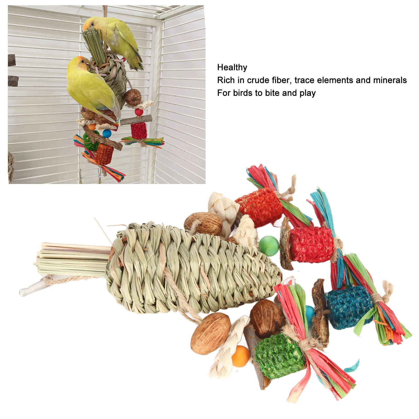 Bird Chew Toys Beak Grinding Parrot Bite Toy For... From Ddmyjan, $11.8 ...