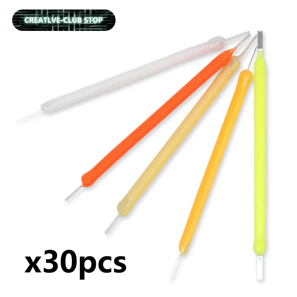 30-Pack DC3V 100mA LED Filament Diode Beads for DIY Flexible Filament ...