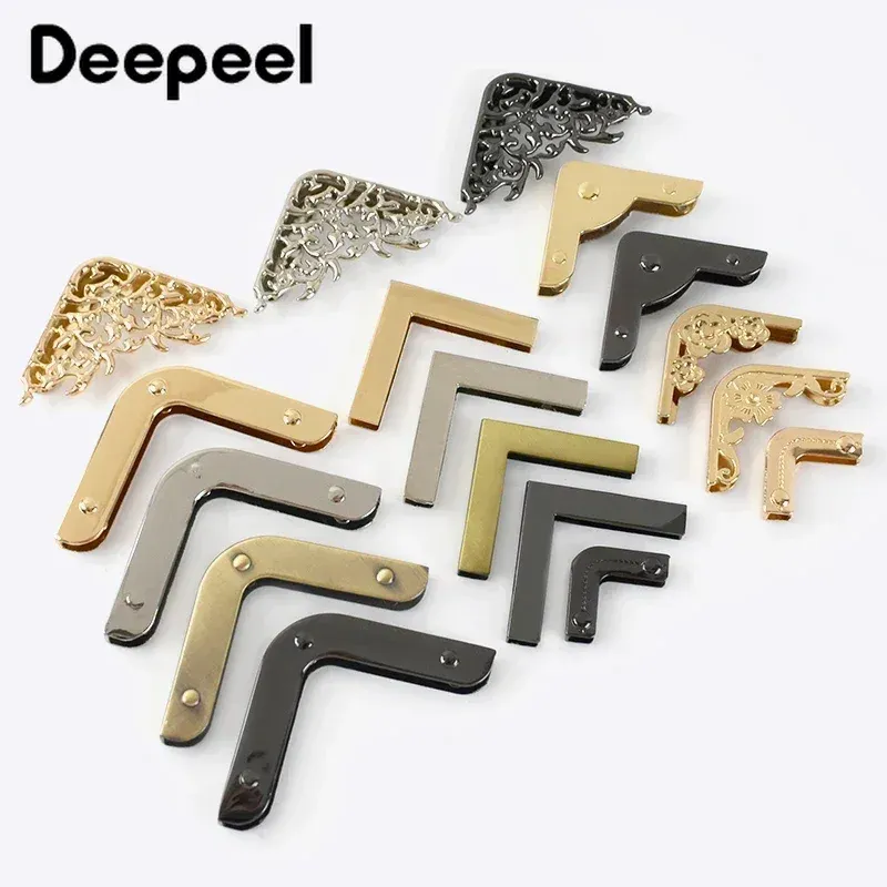 10/Metal Bag Corner Protectors - Handbag Strap Cover Clasps, DIY Edge ...