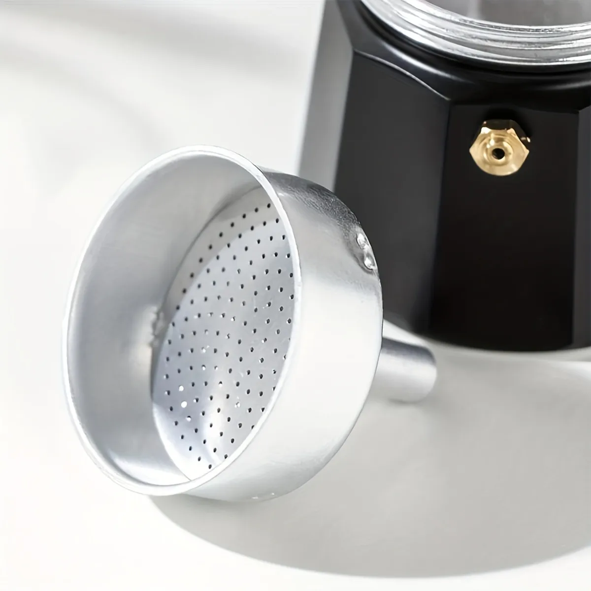 DHgate.com:Aluminum Moka Pot Powder Tank Coffee Funnel, Reusable Coffee ...