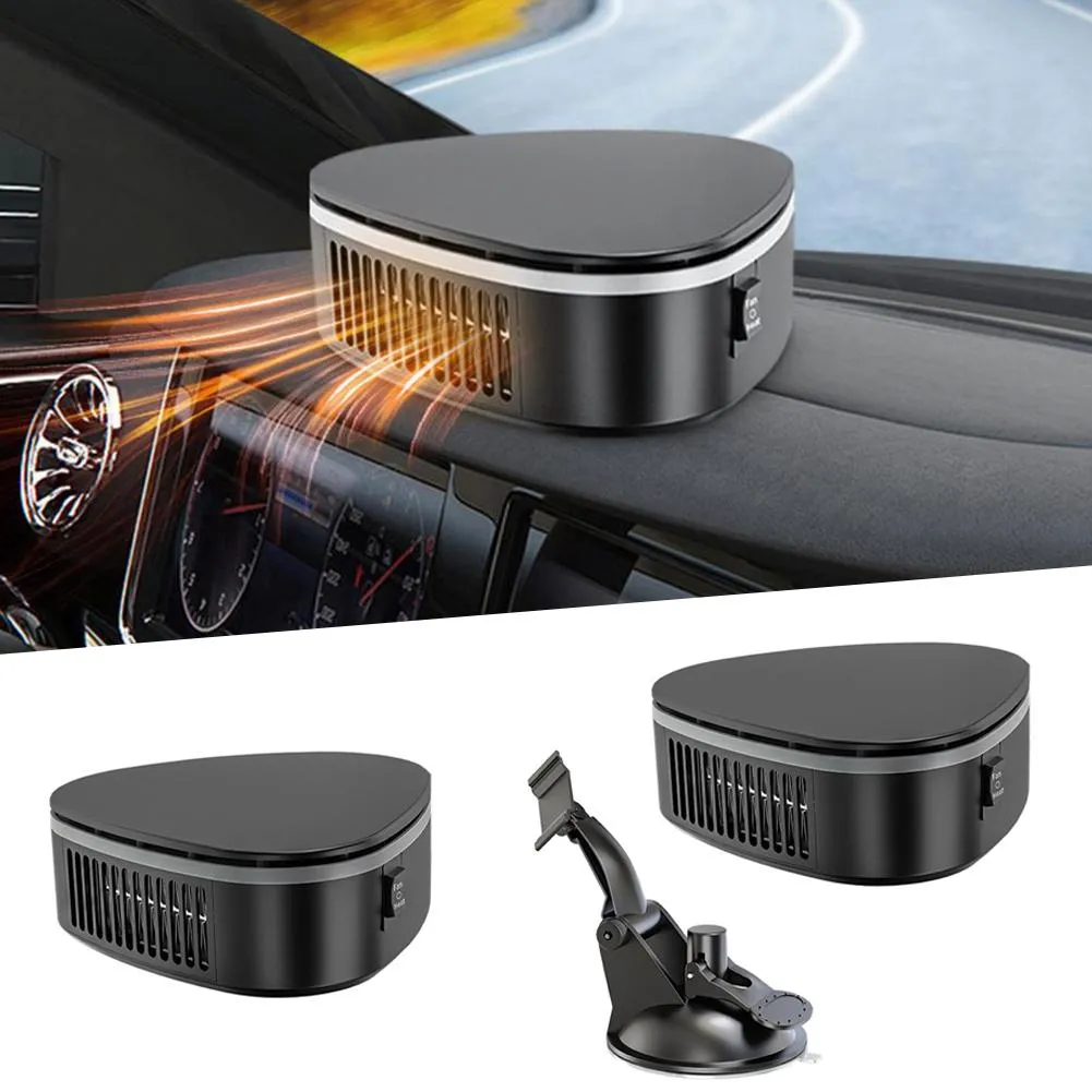 12V/24V Portable Car Heater Fan 2-in-1 Cooling and Heating Defroster ...