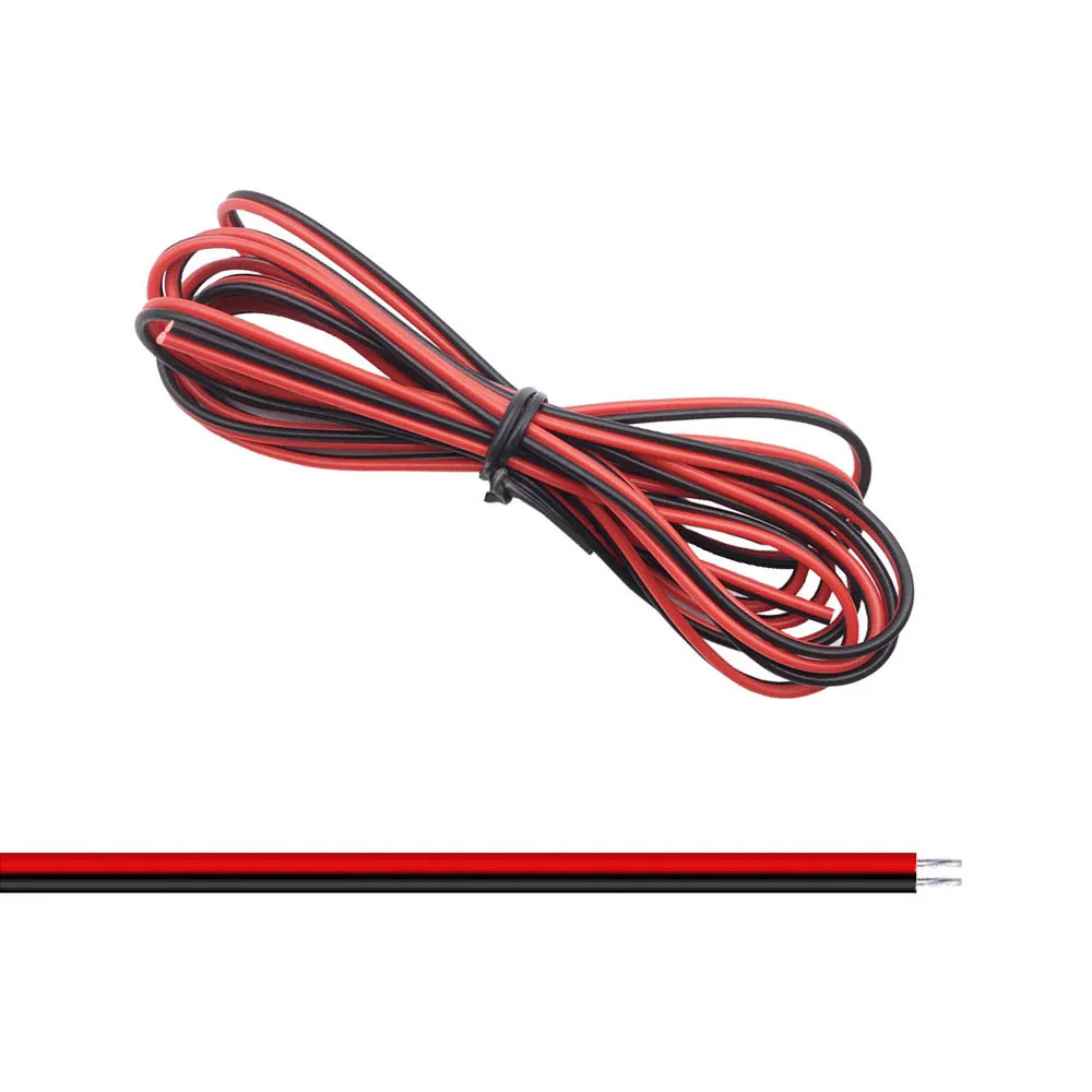 AWG26 2/3/4/5/6 Pin LED Wire Cable 5/10/20/50/100m, WS2812B WS2811 5050 ...