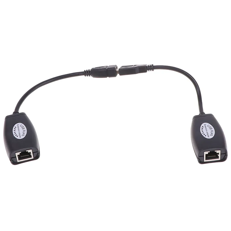 USB C Ethernet Adapter RJ45 Cable Extender UTP Extender Over Single ...