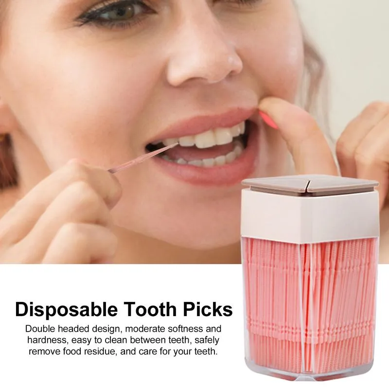 Tooth shaped toothpicks store