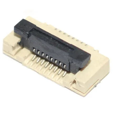Flexible Flat Cable Connector: 0.5mm Pitch SMT ZIF PCB Connector Flip ...