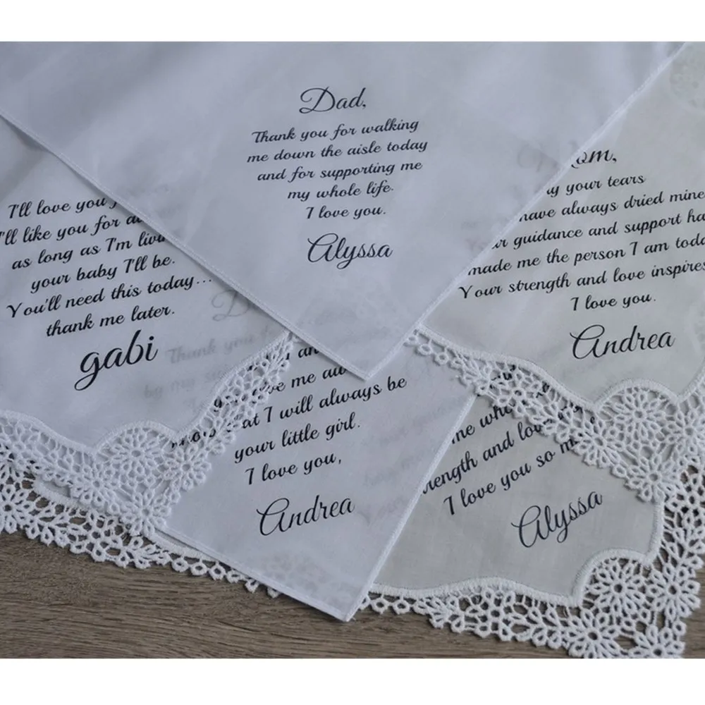 DHgate.com:Lace Hankie for Weddings - Personalized Handkerchiefs for ...