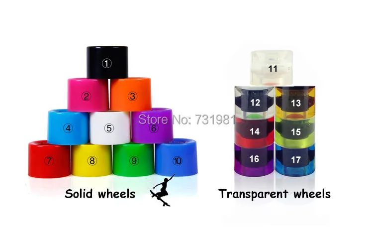 DHgate.com:4Pcs 60x45mm Blank Pro Cruiser Skateboard Wheels - Durable ...