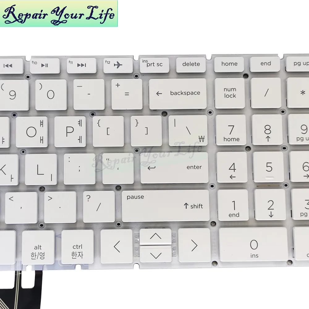 Backlit Keyboard For HP Pavlova Laptops 15 BS, 15 BP, 15 BW, 15T BS, 17 ...