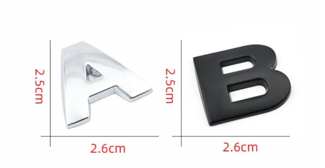 3D Stickers For Cars, Car Letter Emblems: Automotive Hood Lettering ...