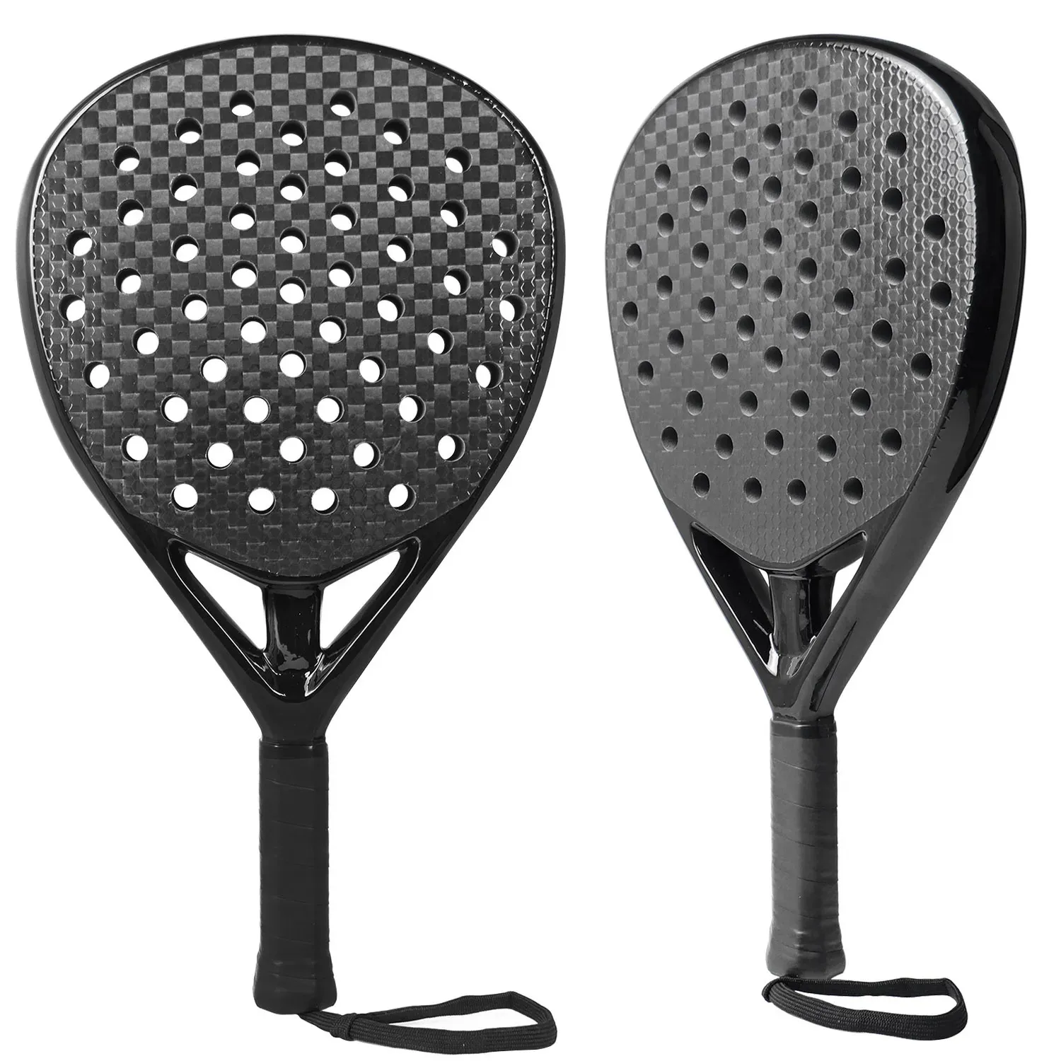 DHgate.com:"3K/12K/18K/Kevlar Carbon Fiber Padel Tennis Racket with EVA ...
