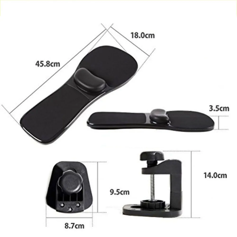 Vinlo Armrest Table with Memory Foam Wrist Rest for Desk Chair ...