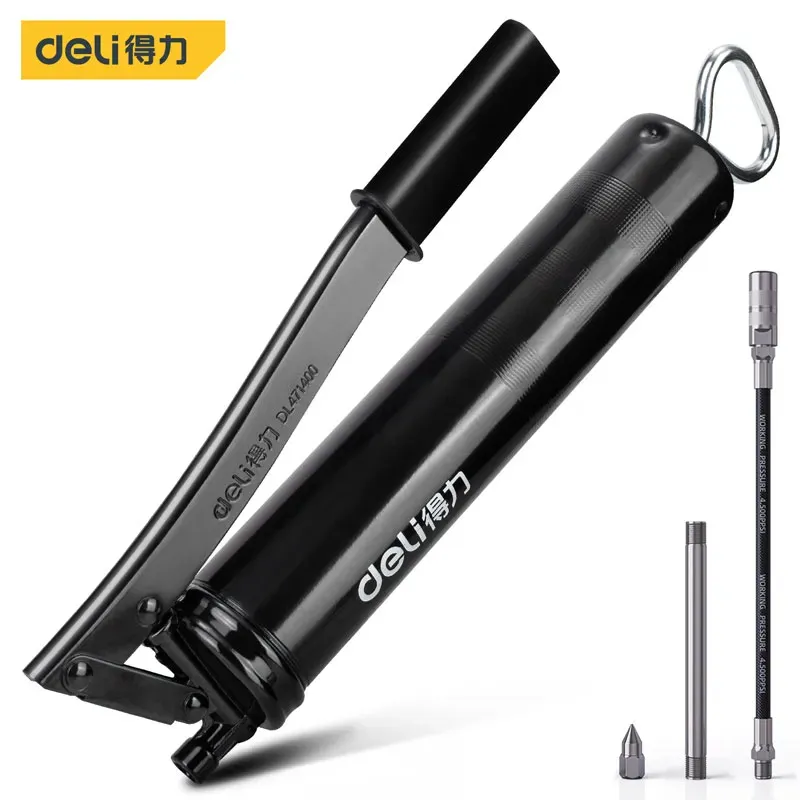 Heavy Duty Grease Gun With Pistol Grip 400CC Oil Grease Filling Gun For ...