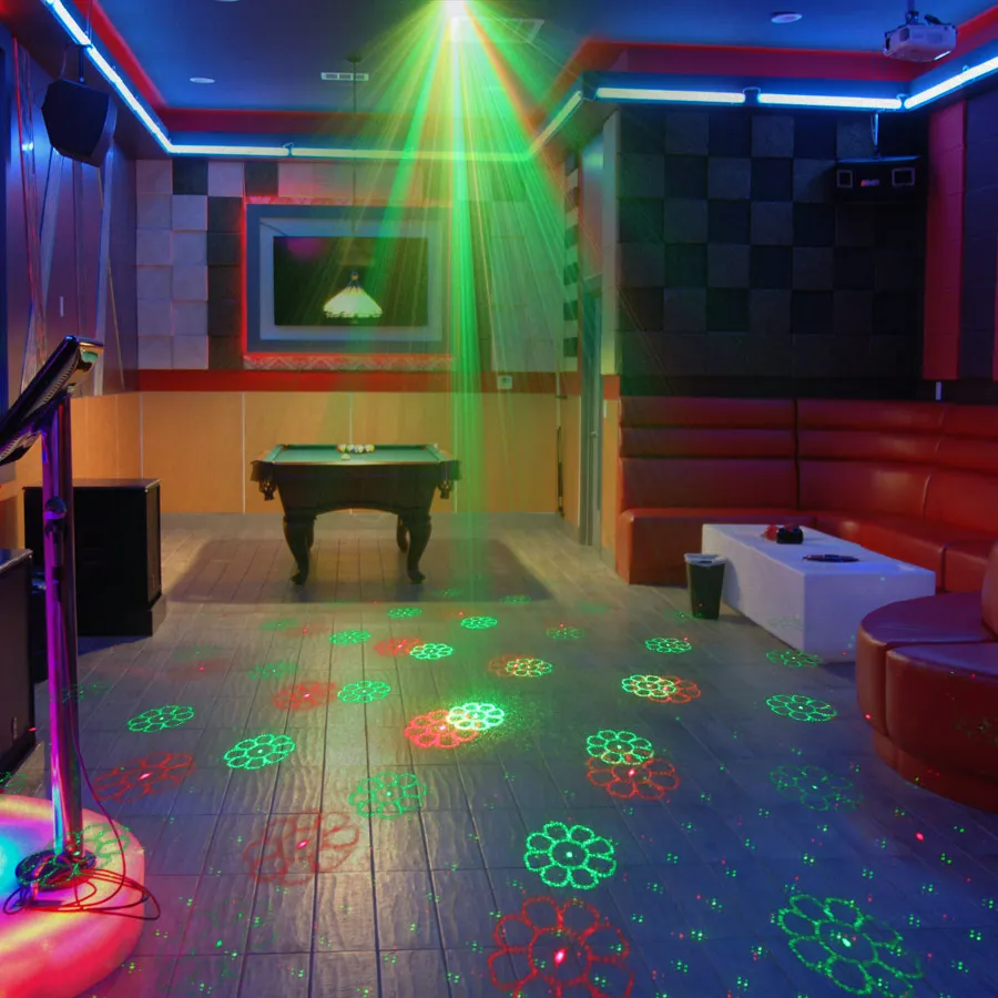 Party Lasers: Mini Projector With 24 Festive Patterns For Dance, Disco ...