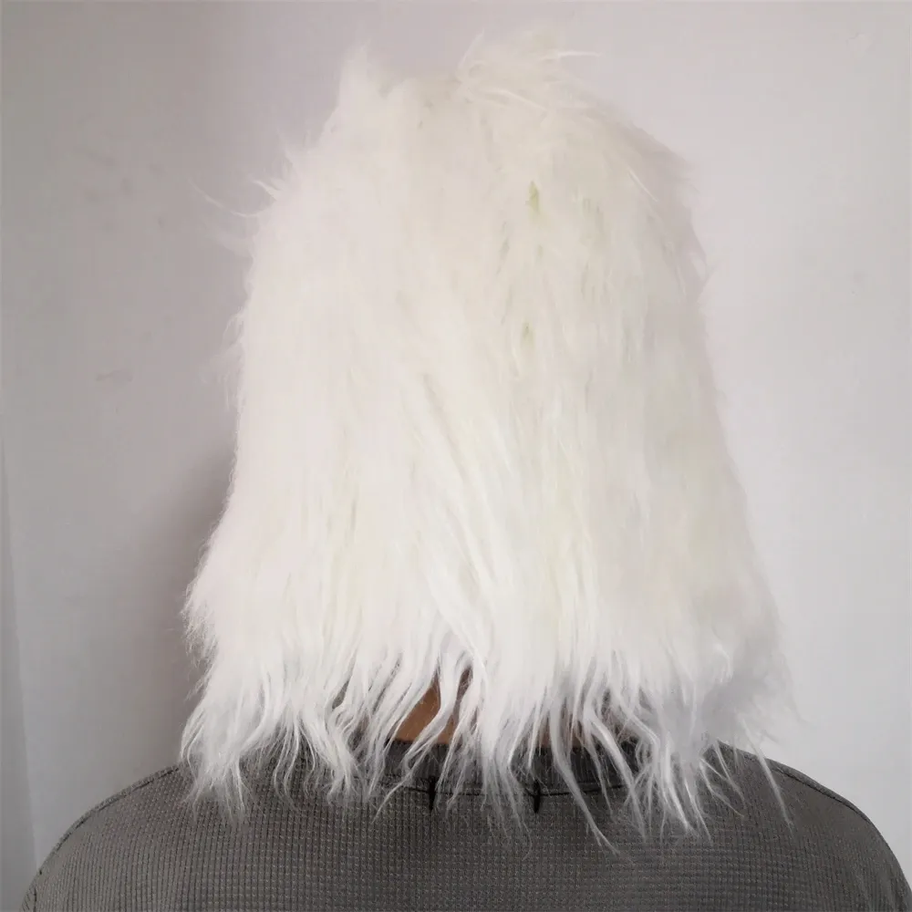 Realistic Animal Masks: White Eagle Full Head Mask, Cosplay Hawk Bird ...