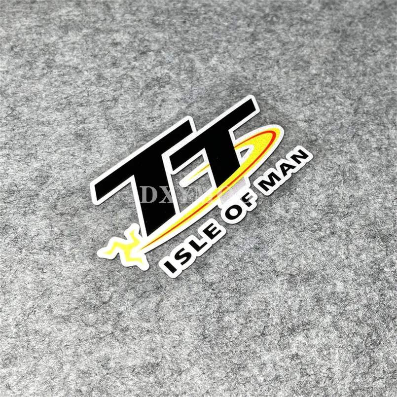 Car Stickers Applique Motorcycle Helmet Decals Racing Bike Tape For TT ...