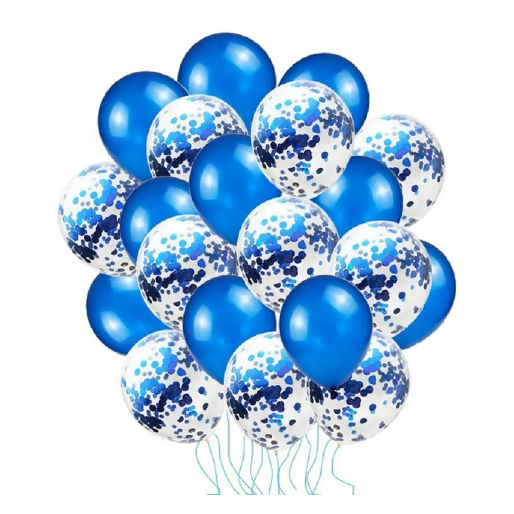 Metallic Valentine's Day & Birthday Balloon Set - Helium Gas Balloons ...