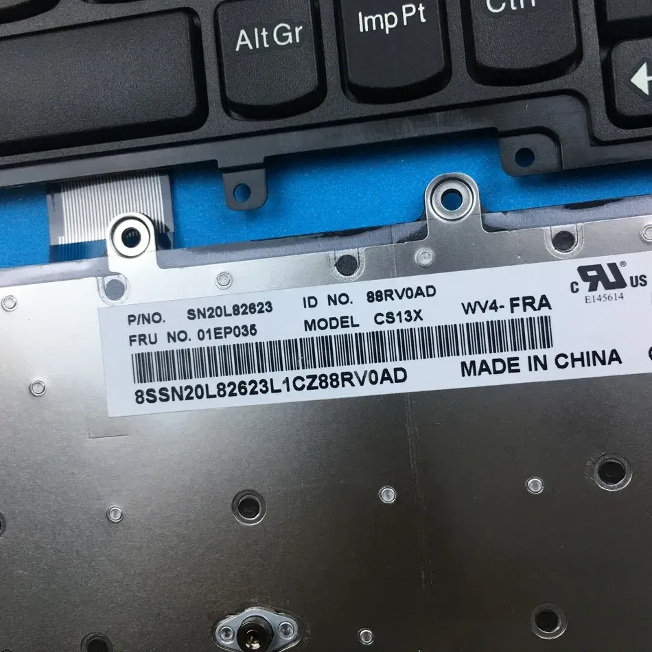 Lenovo Thinkpad X240/X240S/X250/X260/X270 Spanish Keyboard Replacement ...