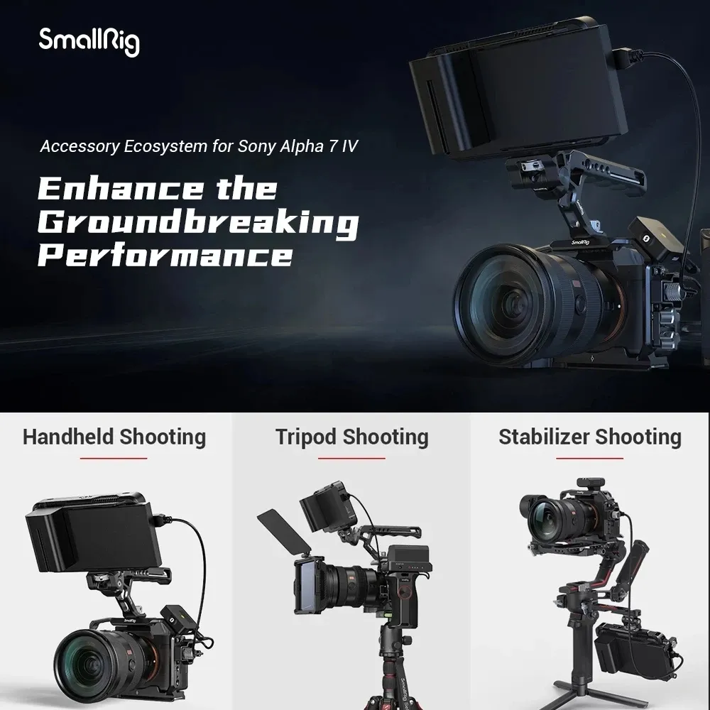 Mini Rig Full Camera Cage - Aluminum Alloy Protective Frame with ...