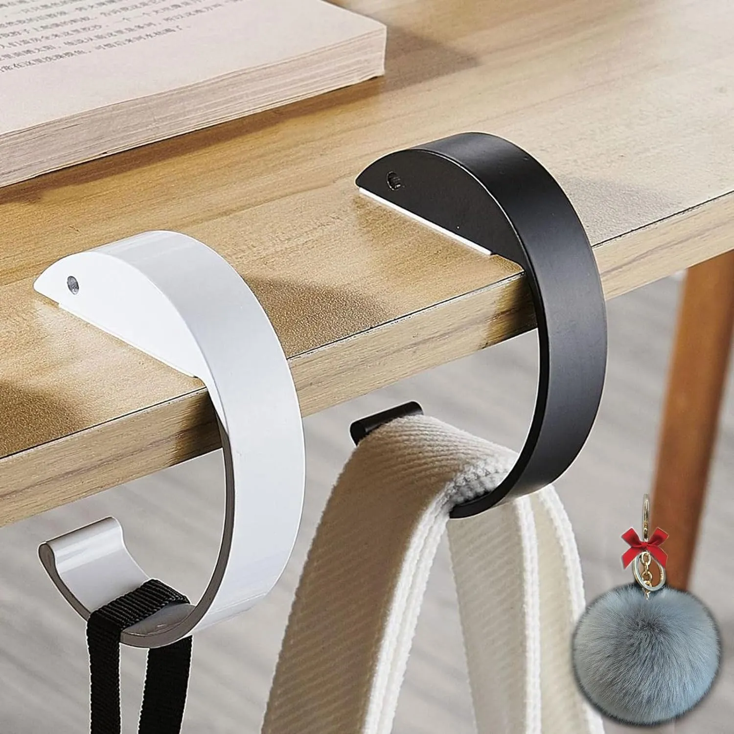 DHgate.com:2024 Wall/Table Side Hooks - Punch-free Multipurpose Storage ...