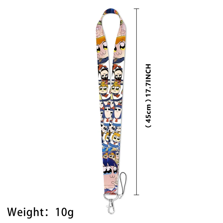 Japanese Anime Neck Strap Lanyard Keychain Badge Holder for ID Cards ...