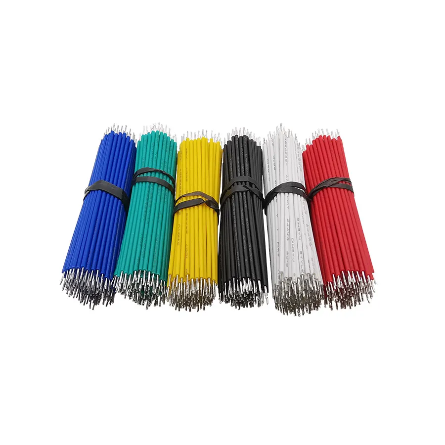 Breadboard Jumper Wires | Tin Plated PCB Solder Cable | 10CM 24AWG ...