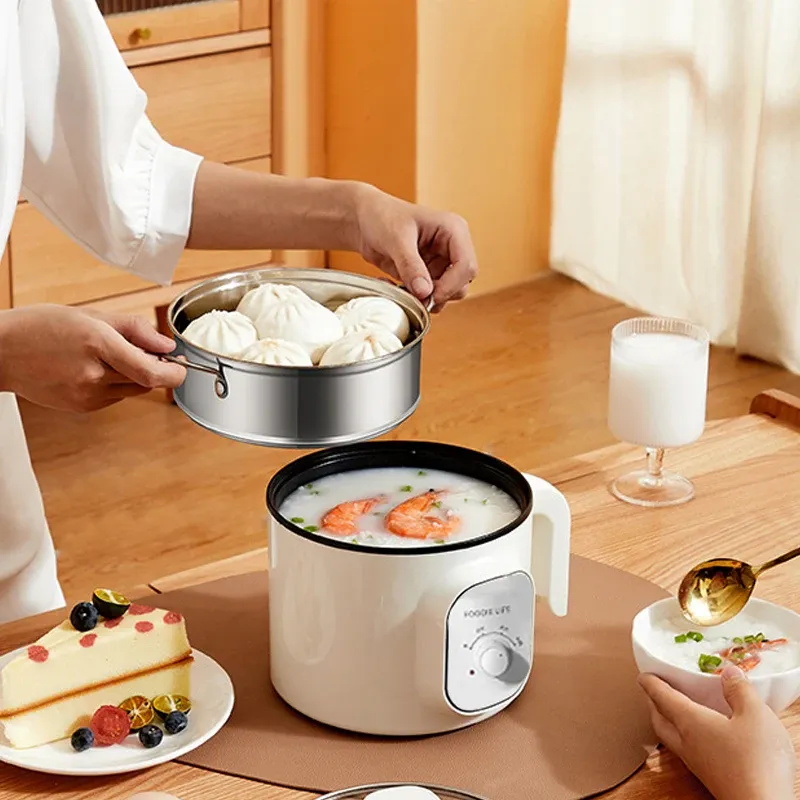 Electric Multicooker Non Stick Rice Cooker With Single & Double Layer ...
