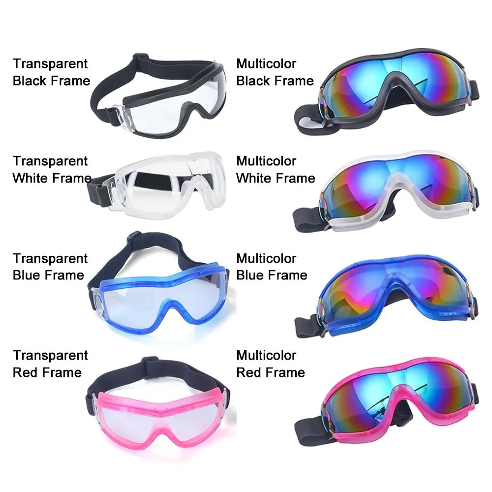Windproof Ski Goggles for Kids - Colorful, Dustproof Eyewear for Skiing ...