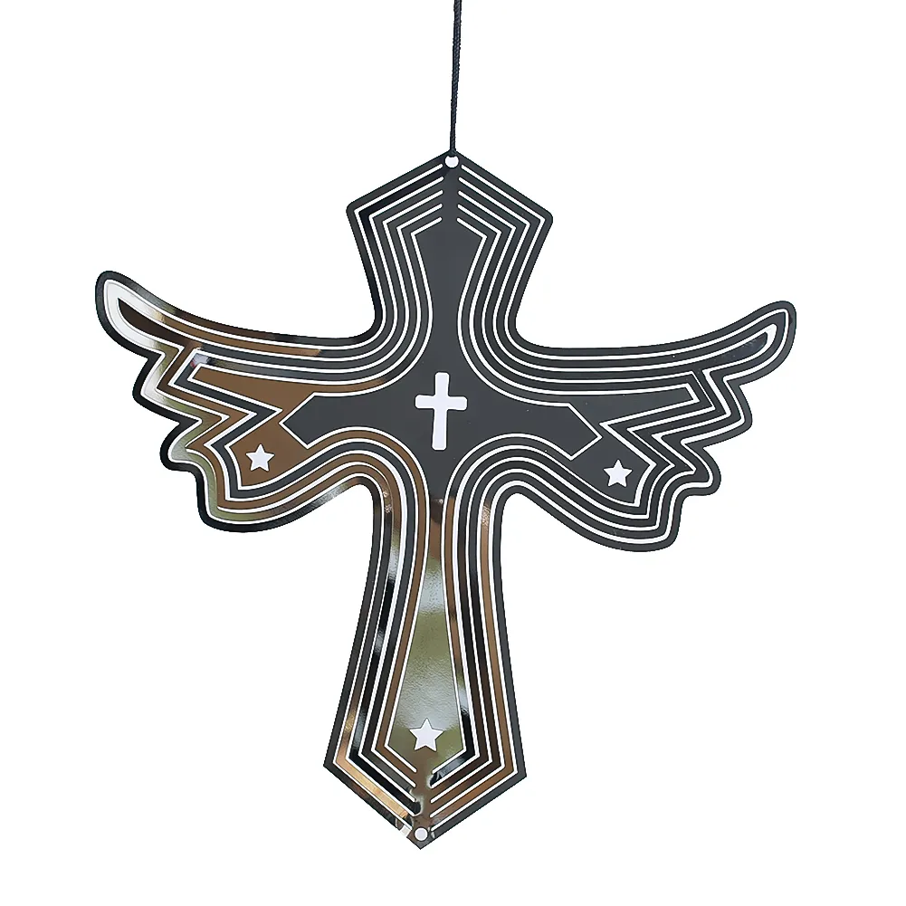 DHgate.com:Steel Cross Wind Spinner - 3D Flow Effect Angel Wings ...