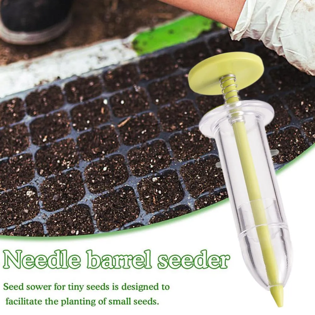 Mini Sowing Seed Dispenser - Handheld Garden Tool for Easy Planting of ...