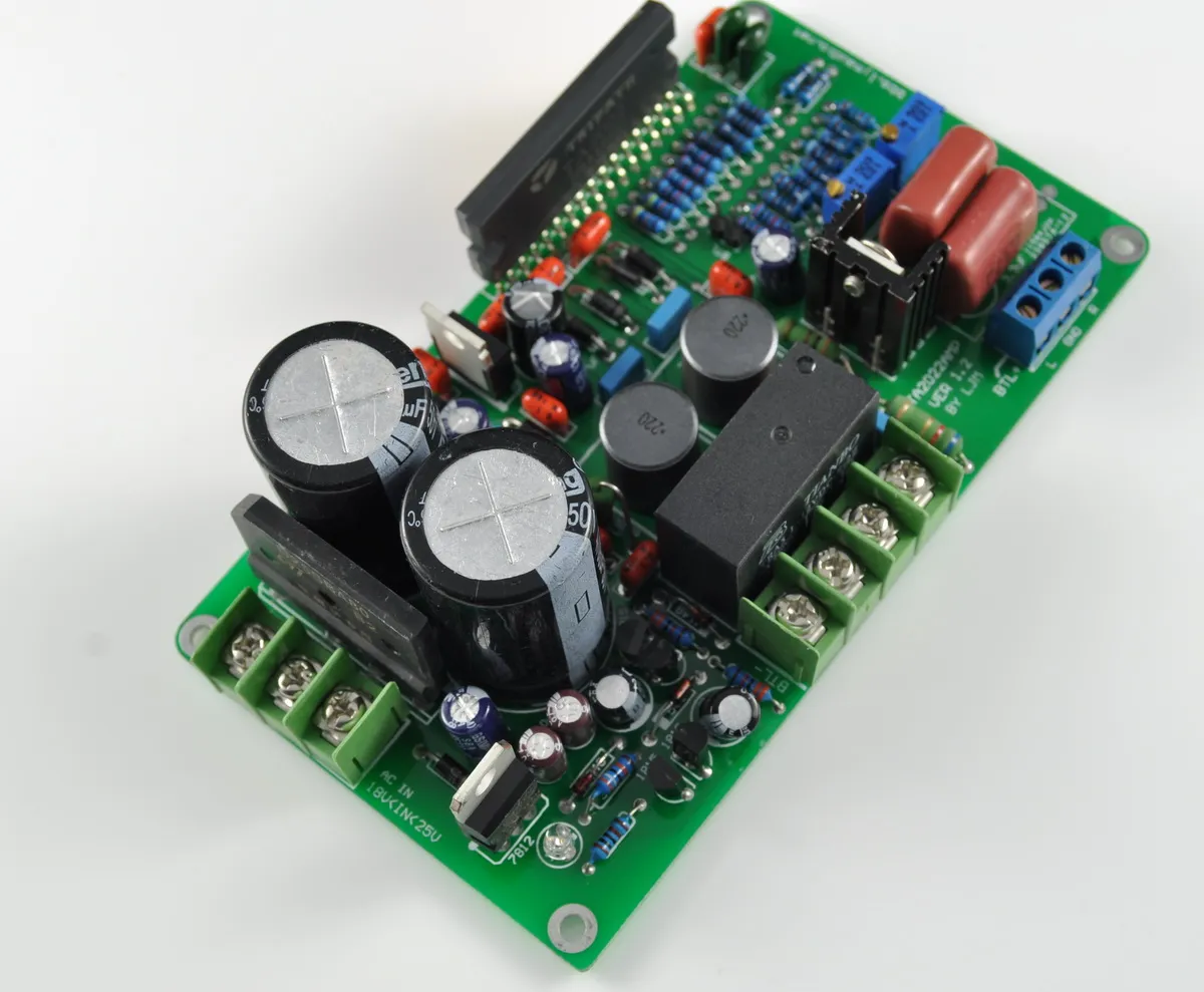 TA 50 150W Dual Channel Class T Power Amplifier Board DIY Kit With ...