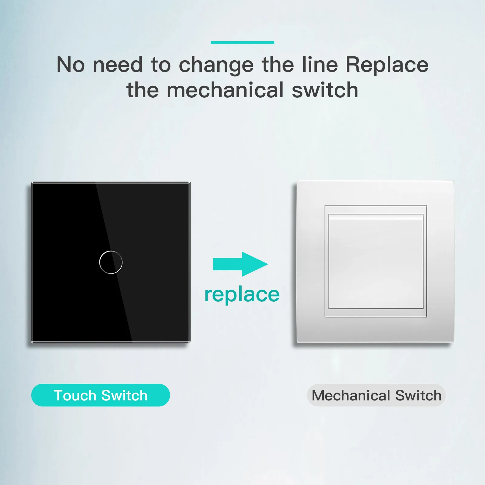 DHgate.com:BSEED 1-Gang Touch Screen Light Switch w/ LED Backlight ...