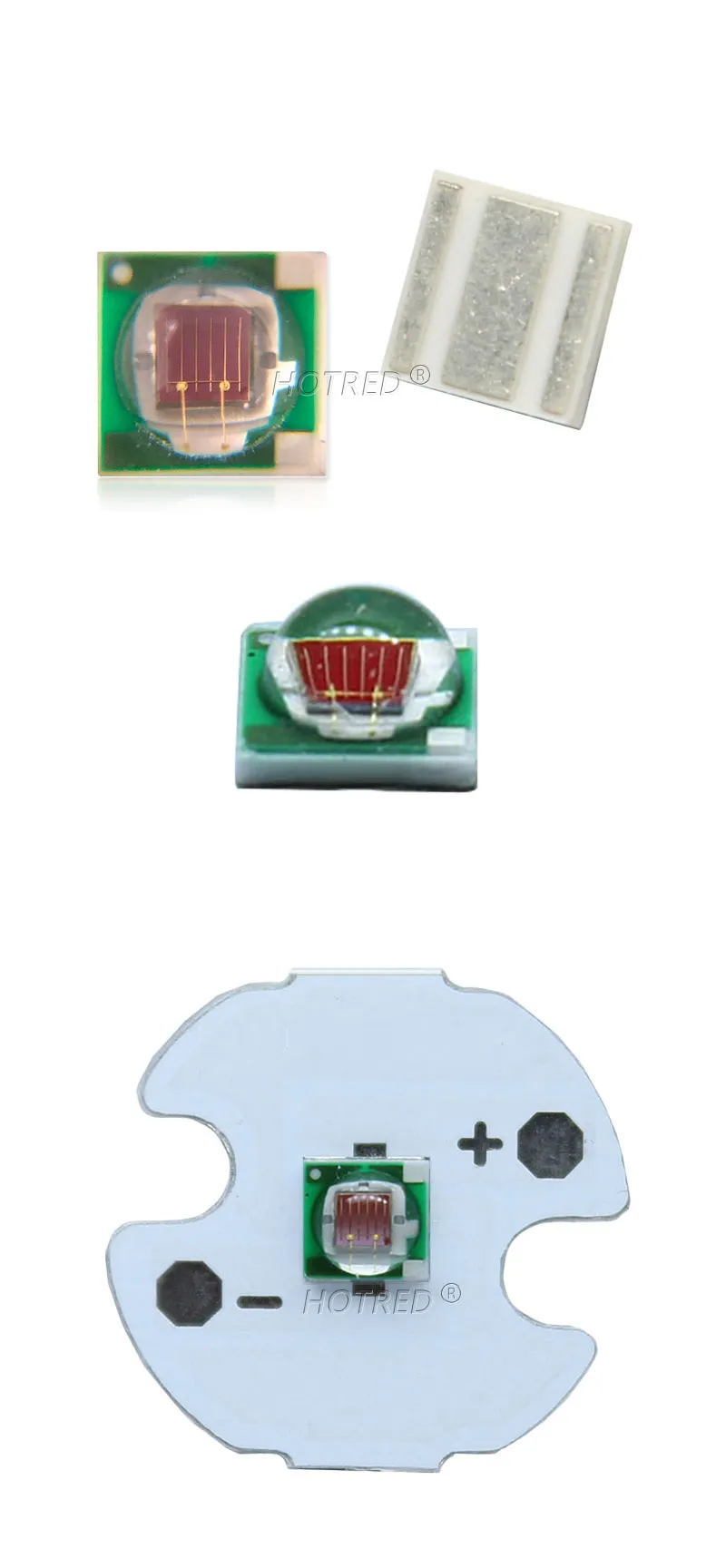 High-Power 3W Deep Red 660NM Epileds SMD Plant Grow LED Light Diodes with PCB Boards from Dhgate ...