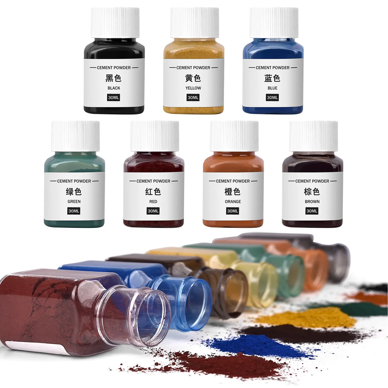 DHgate.com:Concrete Planter Molds Pigment: 30ml Gypsum Cement Coloring ...