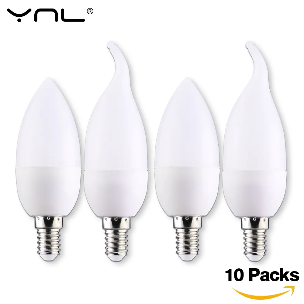 DHgate.com:E14 LED Candle Bulb 3W (2300K/6000K) | Indoor Light | AC 220 ...