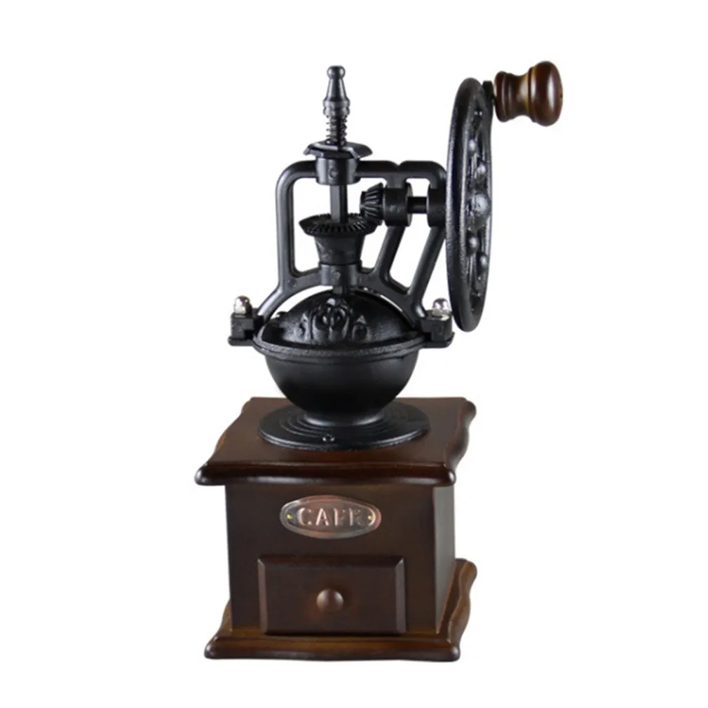 Portable Hand Crank Coffee Mill: Manual Coffee Bean Grinder ...