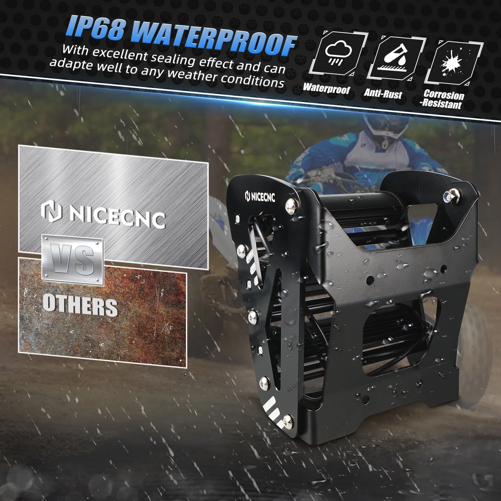 DHgate.com:NICECNC Raptor 700 Front Bumper with 60W LED Lights ...