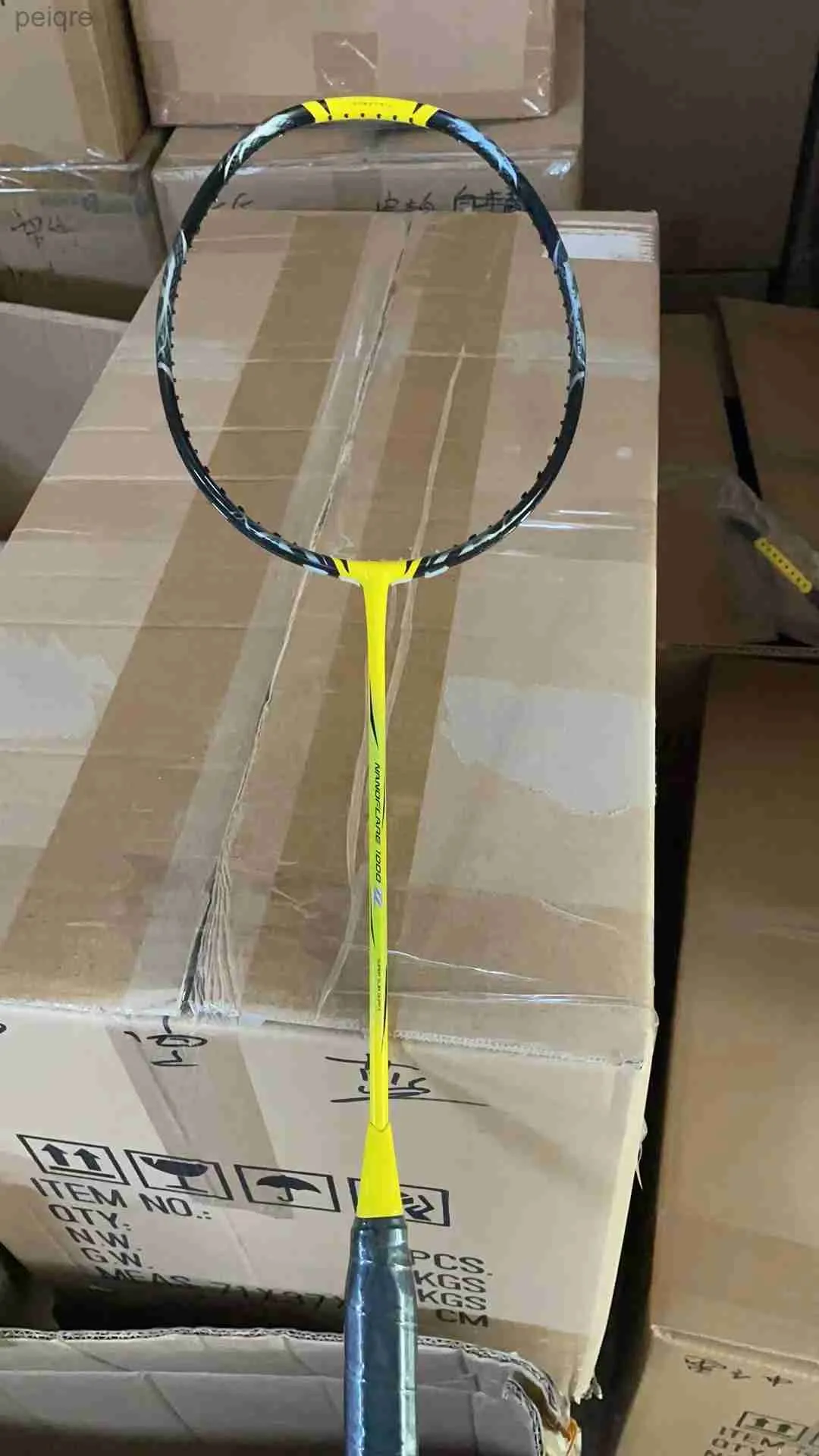 DHgate.com:Pro Badminton Racket: N000Z Carbon Graphite Racket Set with ...