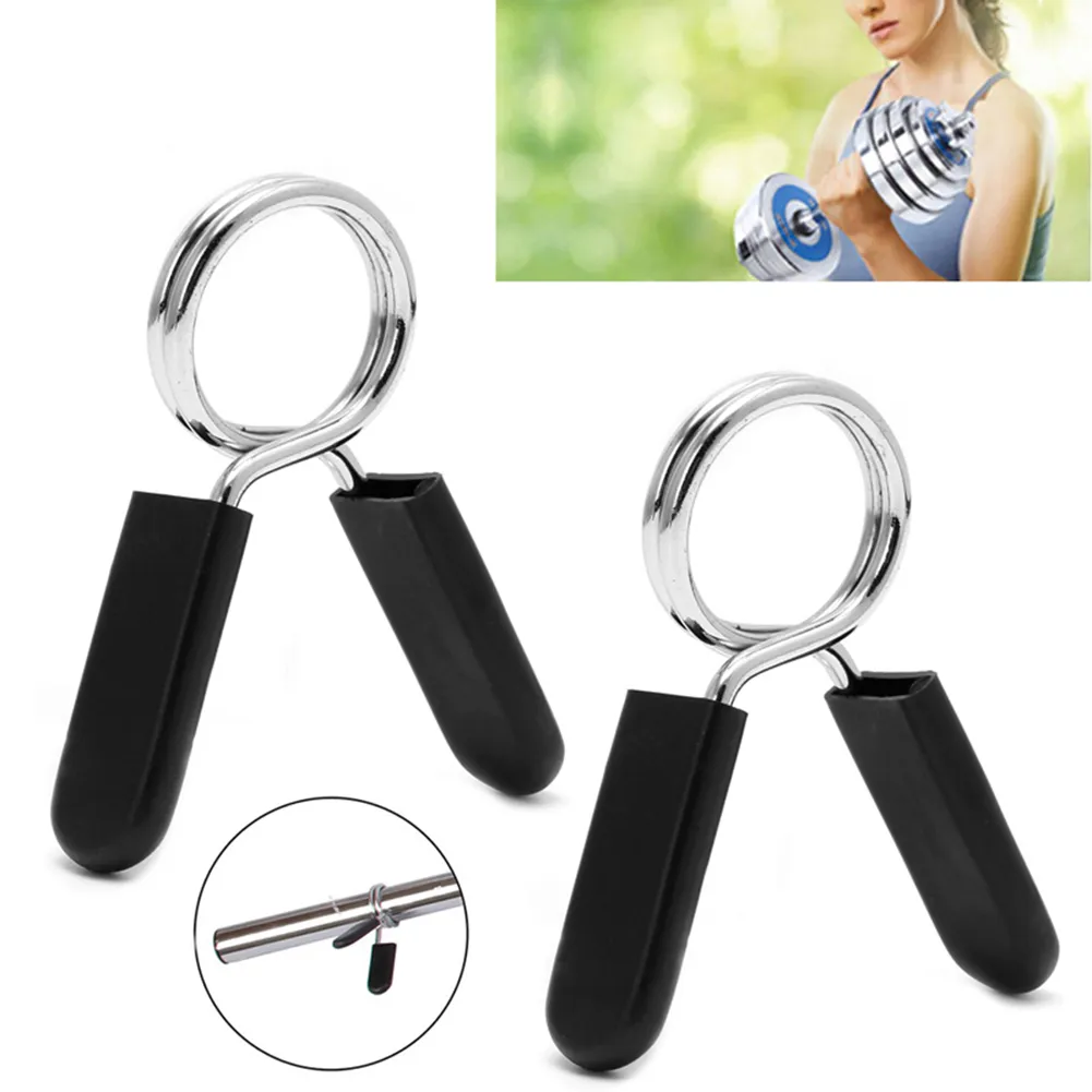 30mm Barbell Clamp Collar - Quick Release Dumbbell Lock, Strong Grip ...