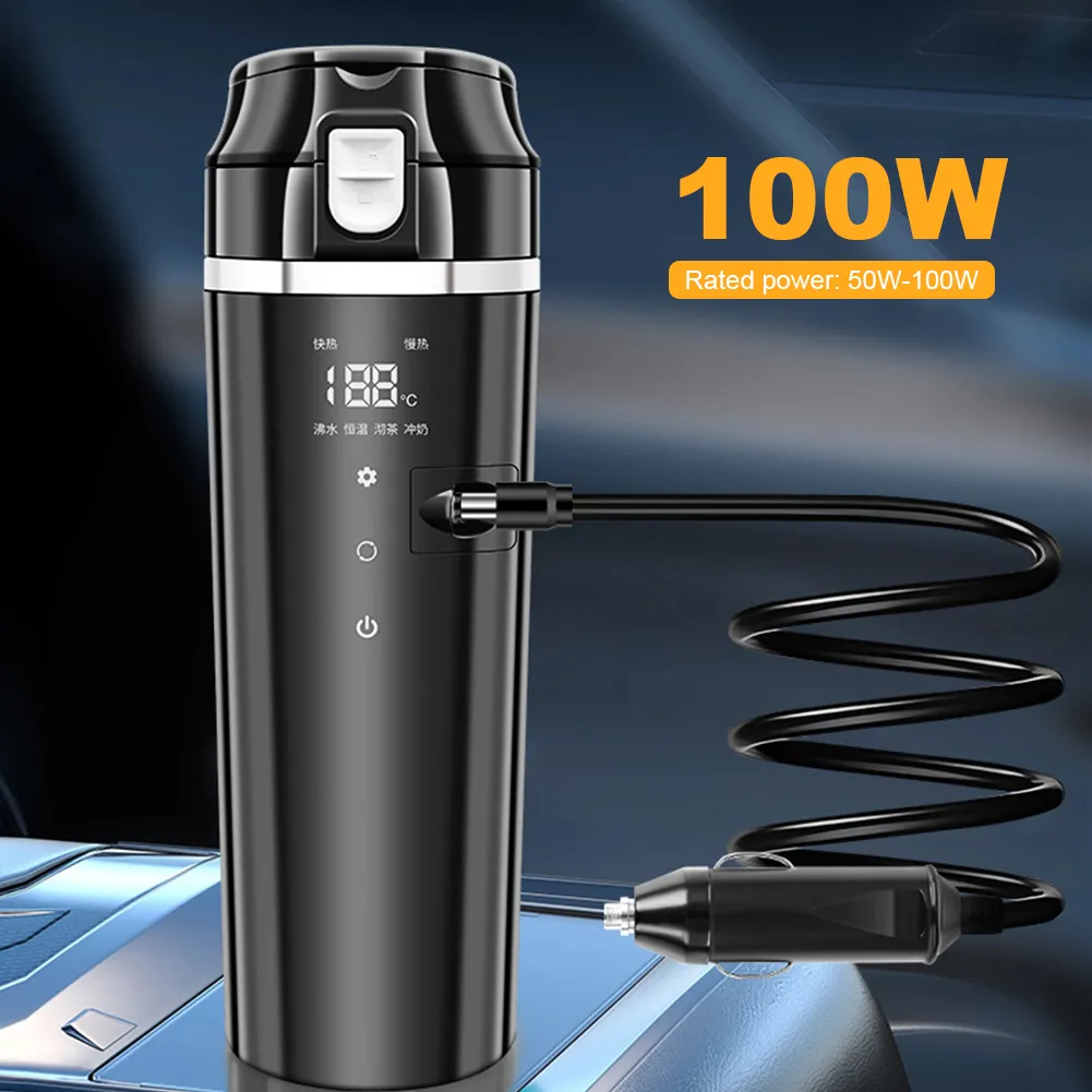 DHgate.com:Smart 500ml Thermos Cup with LCD Display: 12V/24V Car Heated ...