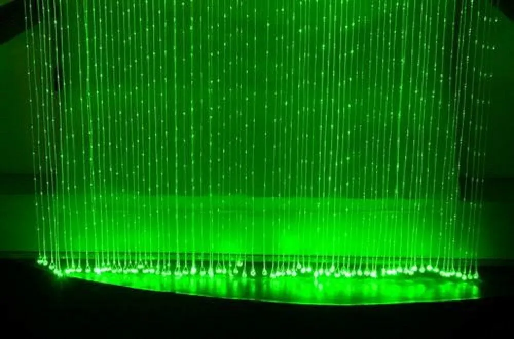 PMMA Plastic Fiber Optic Cable 700M/Roll Light Engine Ceiling Hanging ...