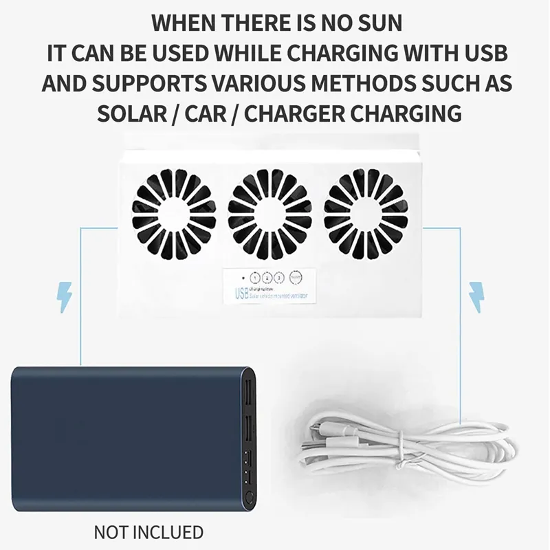 DHgate.com:IP67 Waterproof Solar Panel Powered Car Solar Exhaust Fan ...