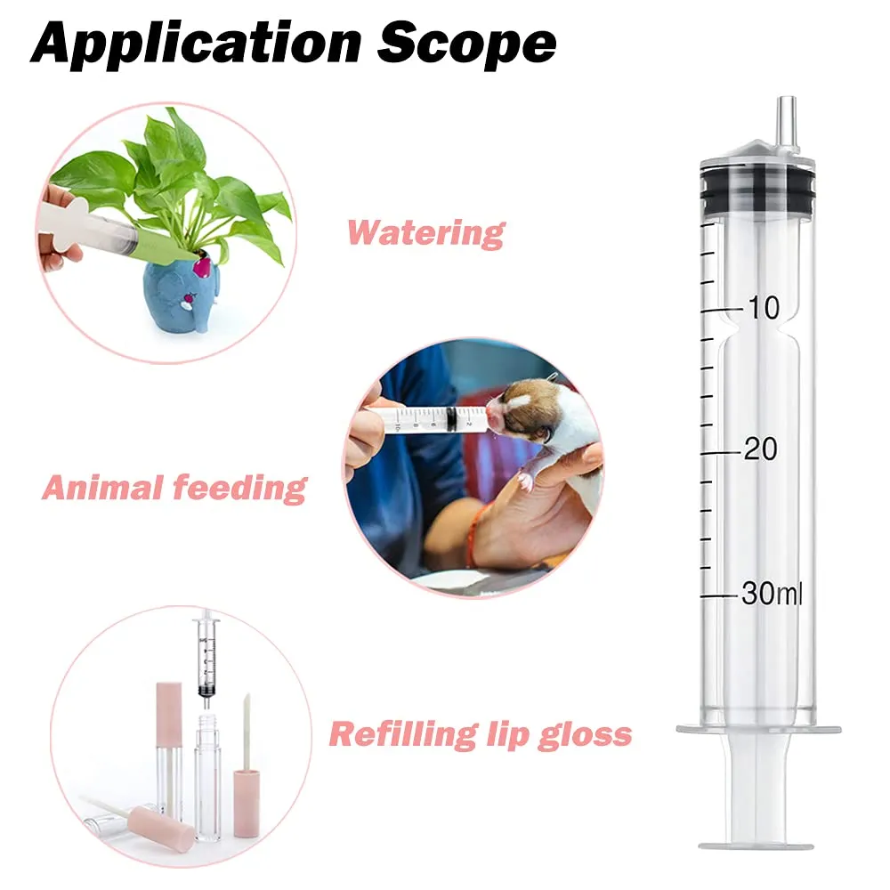 DHgate.com:3ml-30ml Plastic Luer Lock Syringes with Needles - Hydroponic Nutrient Measuring ...