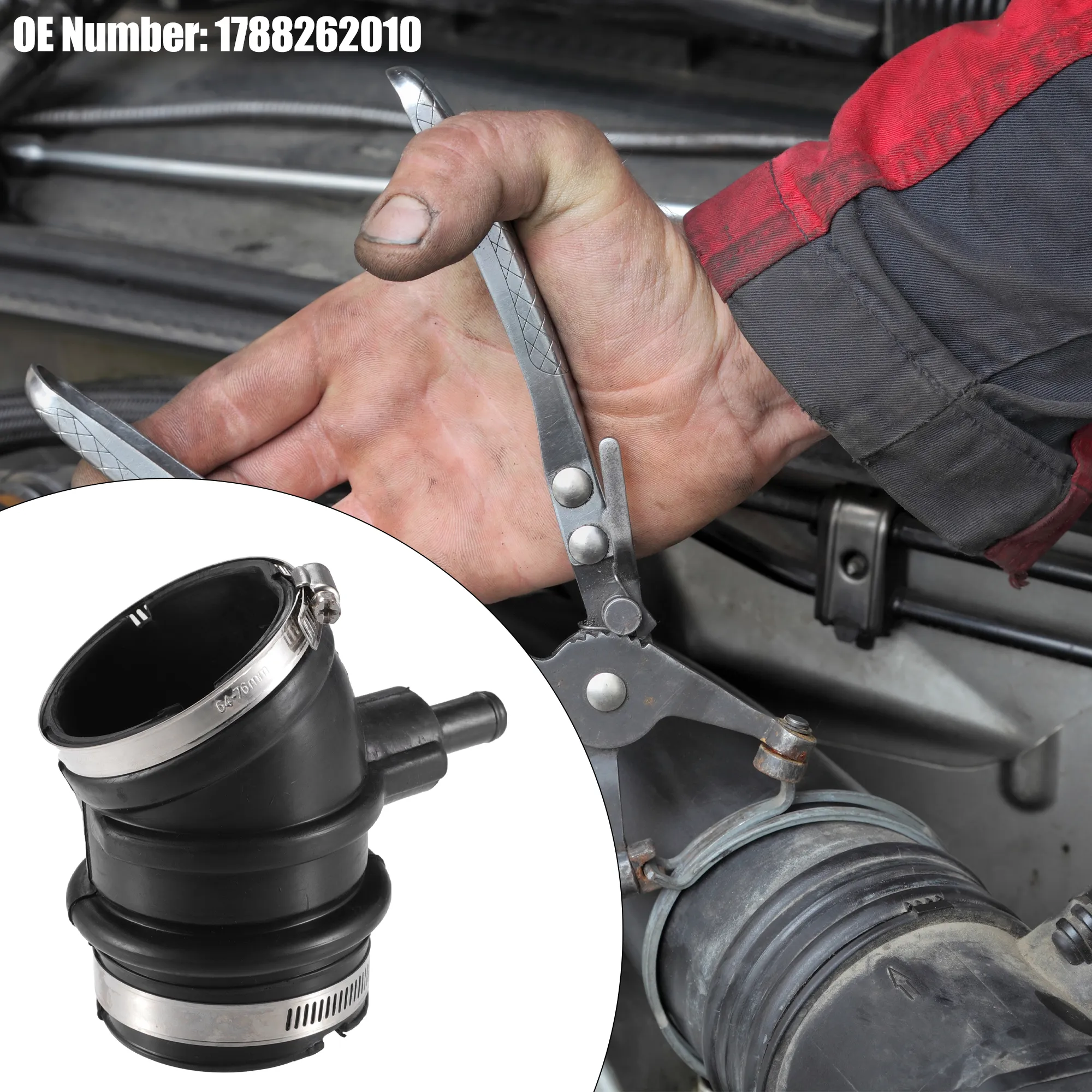UXCELL Car Engine Air Intake Hose for Toyota 4Runner Limited SR5 3.4L ...