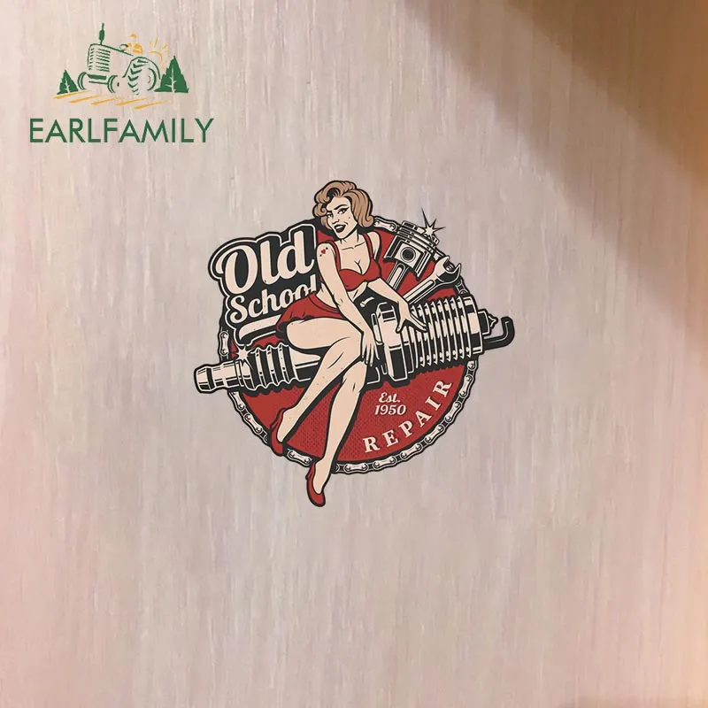 Anime Car Stickers Retro Pin Up Girl Decals For Toolbox, Laptop, Car ...