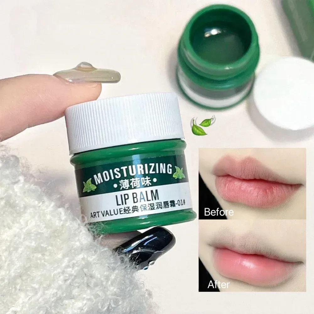 Strawberry Jar Lip Balm - Moisturizing Fruit Lipstick Primer for Soft ...