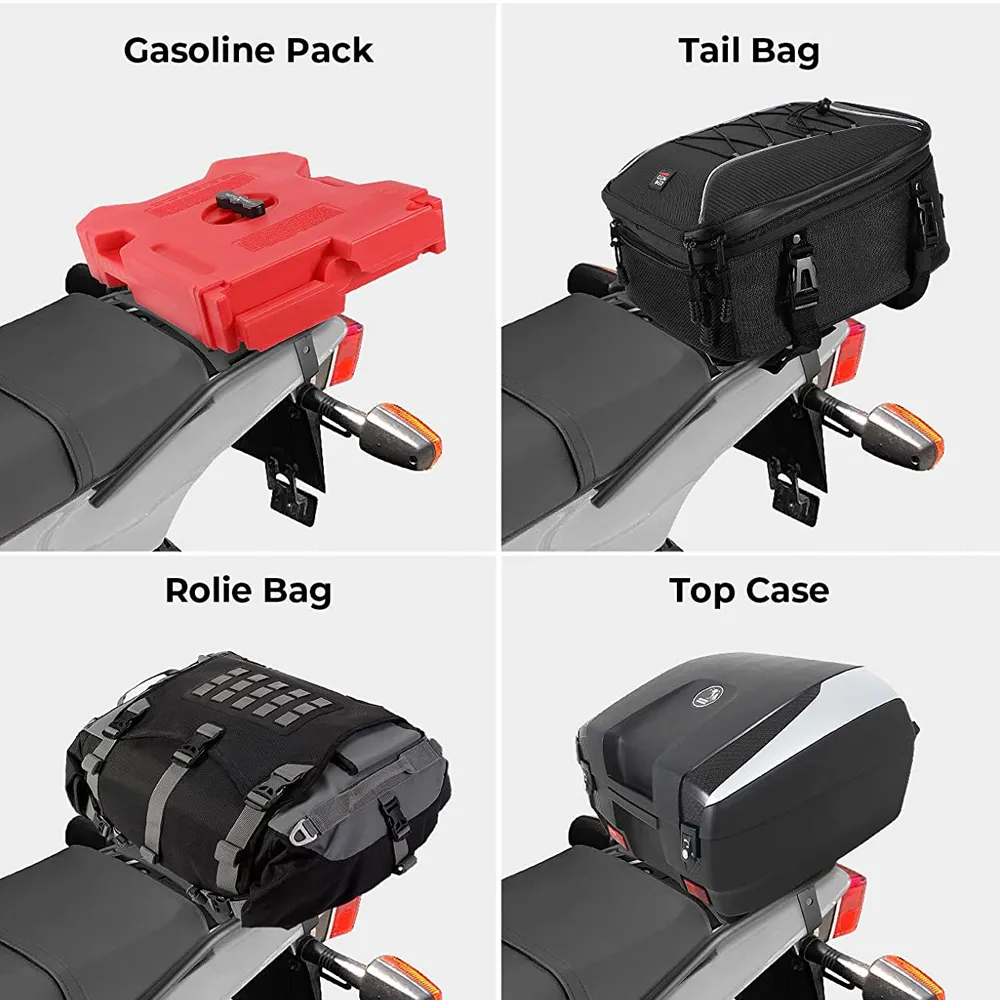 DHgate.com:Yamaha TW200 Black Rear Luggage Rack Alloy Steel Motorcycle ...