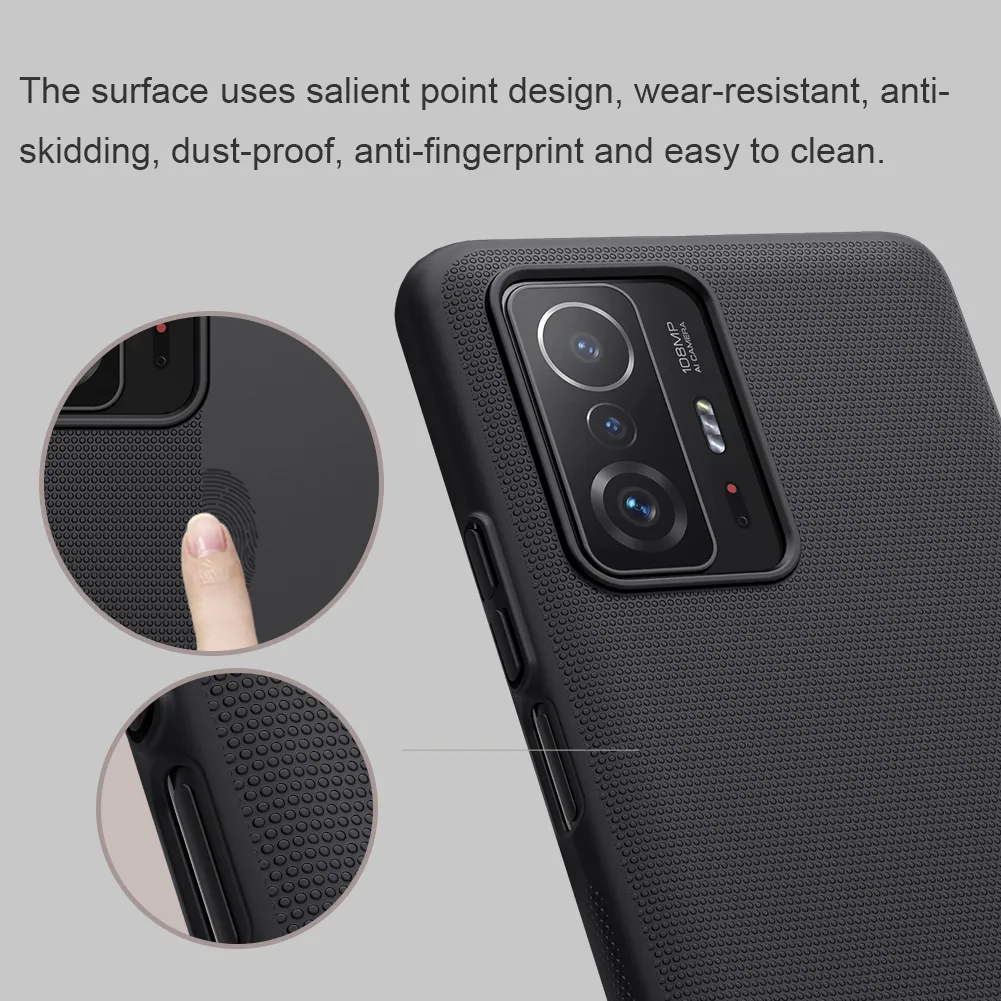 Xiaomi 11T / 11T Pro Case Nillkin Frosted Shield Hard PC Ultra-thin ...